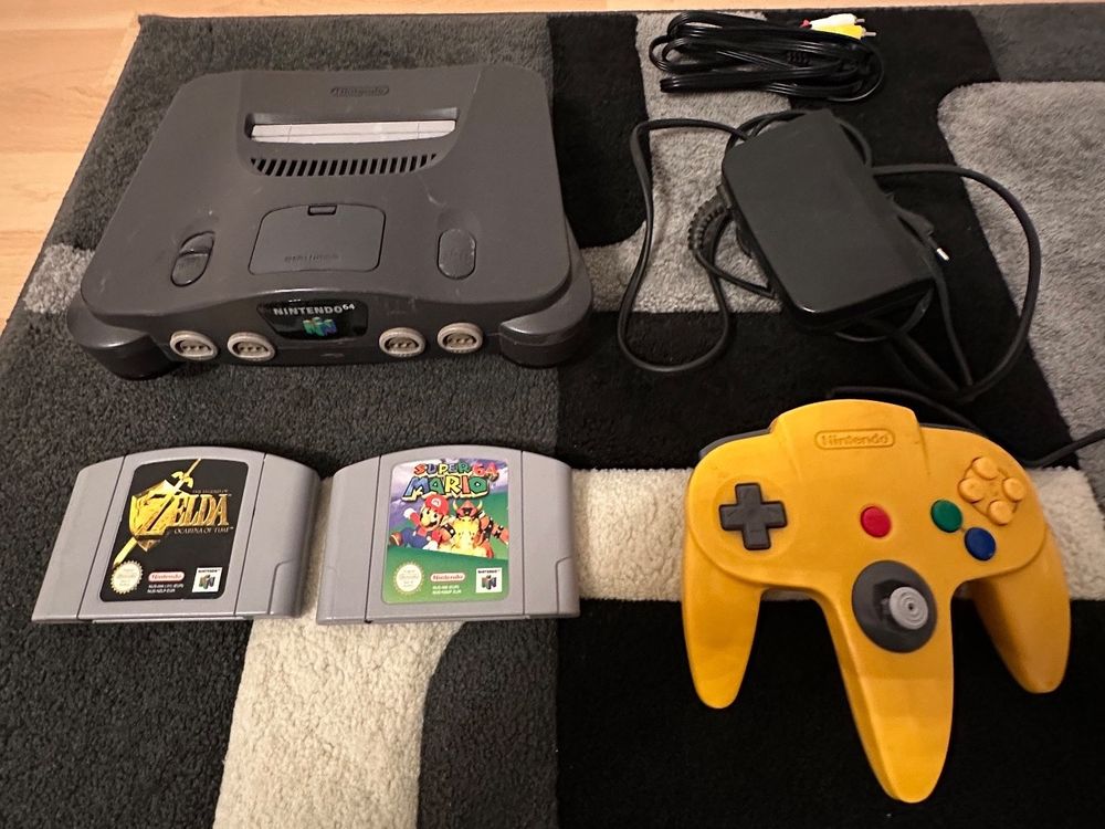 Nintendo 64 + ZELDA und Super Mario (Gebraucht) in Auw für CHF 109 ...