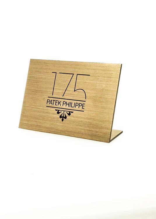 Patek Philippe – Ausstellungstafel zum 175-jährigen Jubiläum (Gebraucht ...
