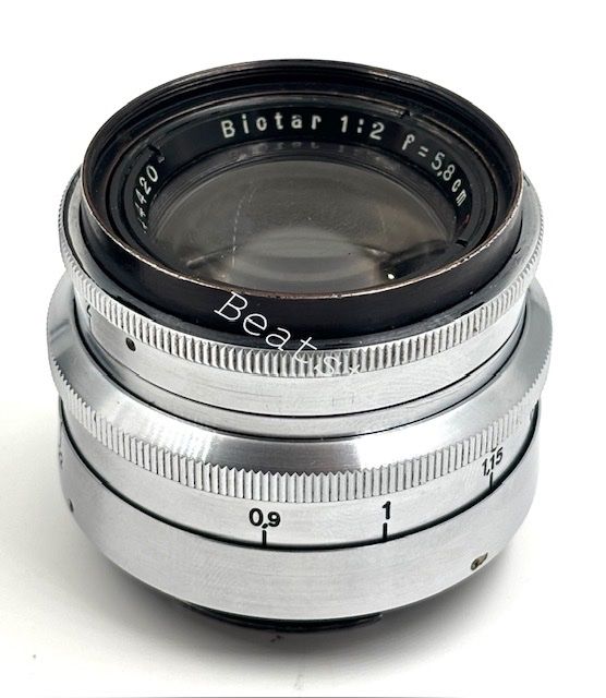 Zeiss Jena Biotar 58mm F2 17-Blades Exakta (Gebraucht) in Seewis Dorf ...