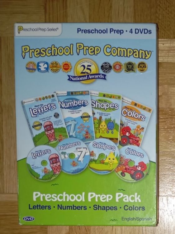 Preschool Pre pack - Lettres-Numbers-Shapes-Colours - DVD | Acheter sur ...