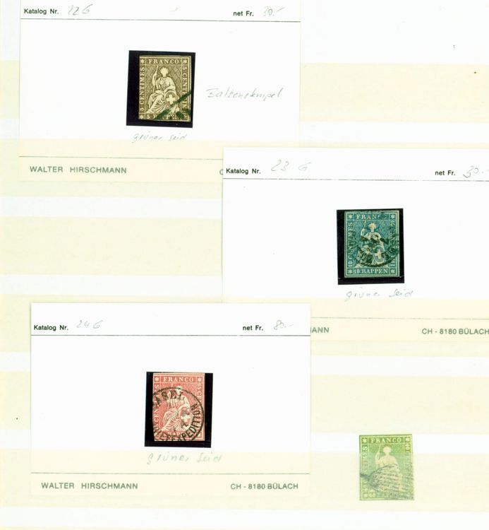 Strubeli Sammlung, Stempel beachten (Q997) (Gebraucht) in Seuzach für ...