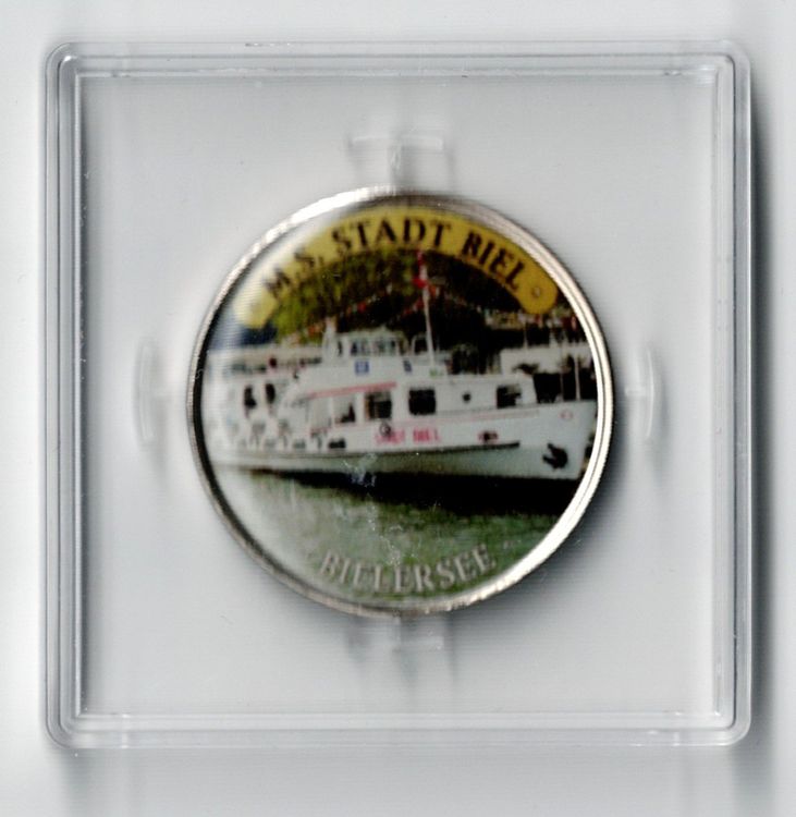 MS Stadt Biel_Bielersee_Gedenkmedaille (Neu (gemäss Beschreibung)) in ...