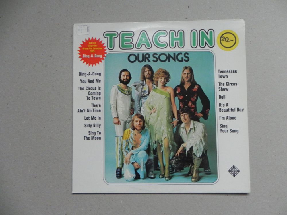 LP Holland Band Teach in 1975 Sieger Eurovision Song Contest | Kaufen ...