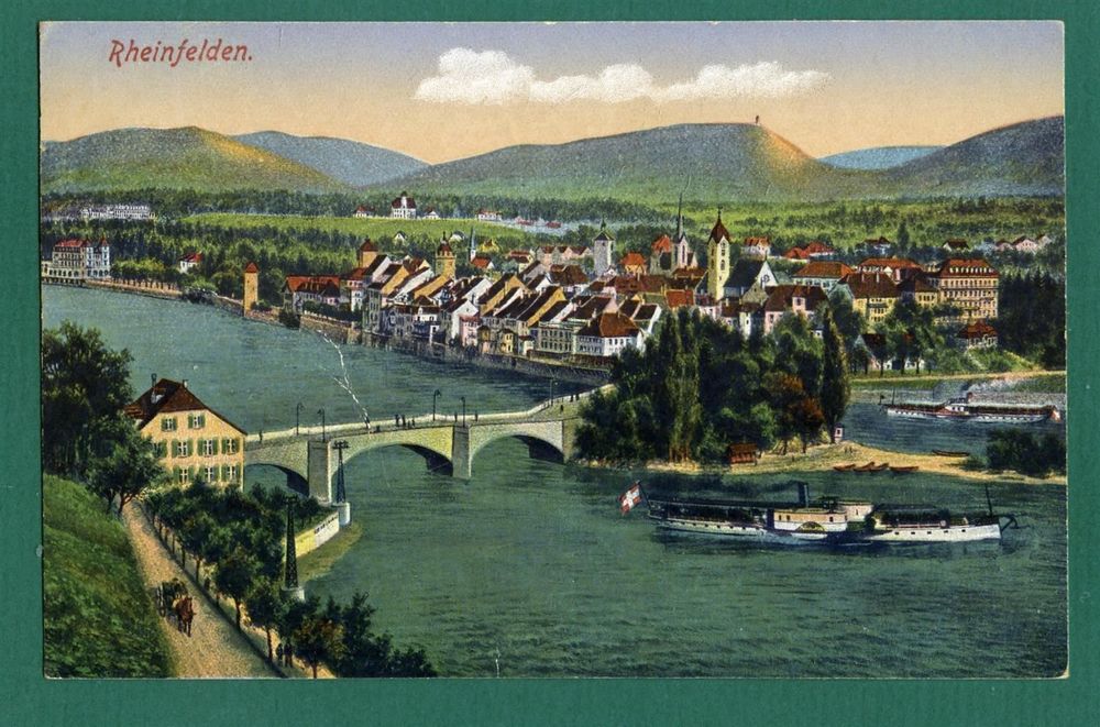 Rheinfelden, 1918, Gesamtansicht (Gebraucht) in Sargans für CHF 1 – mit Lieferung auf Ricardo kaufen