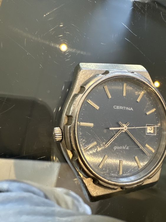 Montre vintage Certina Quartz (Gebraucht) in Biel/Bienne für CHF 4 – mit Lieferung auf Ricardo ...