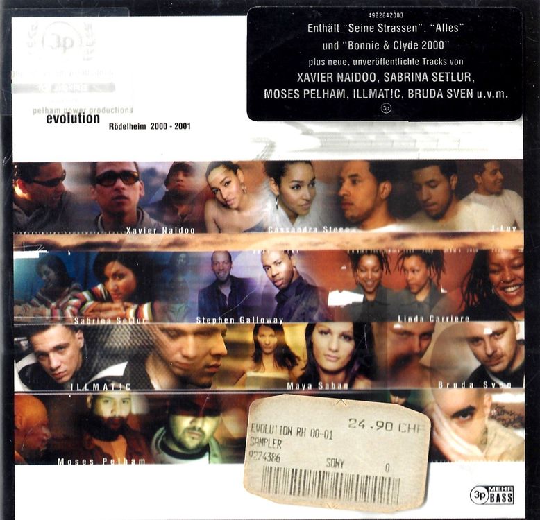 EVOLUTION Rödelheim 2000 Udo Lindenberg Xavier Naidoo... 2CD (Gebraucht) in Kandergrund für CHF ...