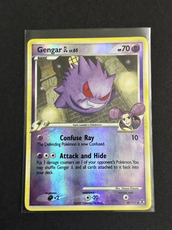 Gengar GL Reverse Holo 40/111 Pokemon Rising Rivals LP | Kaufen auf Ricardo
