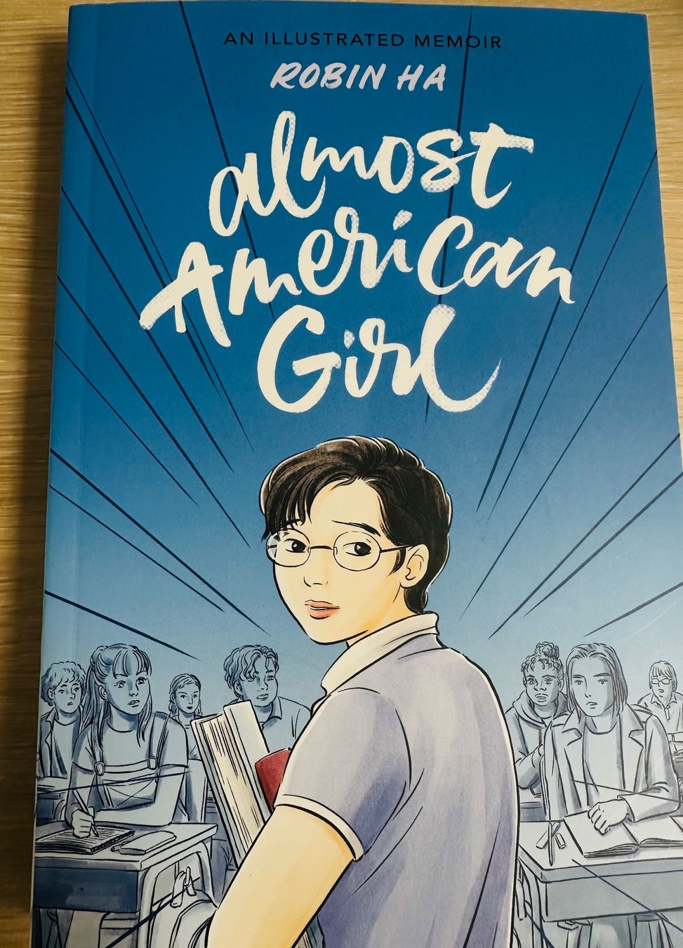 🟢 Almost American Girl / livre en anglais / Robin HA (Neu (gemäss ...