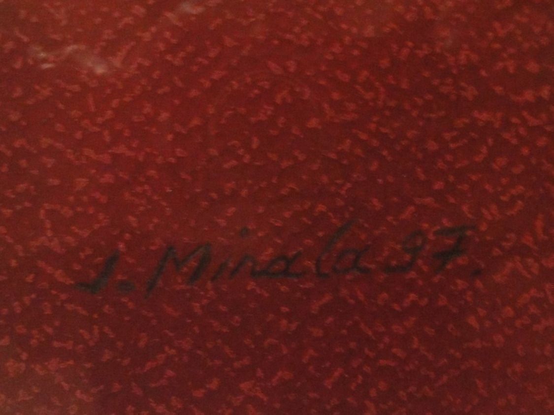 Minala Jacques, 1940, Môtiers "Méditation 1997" - Pastell (Neu (gemäss ...