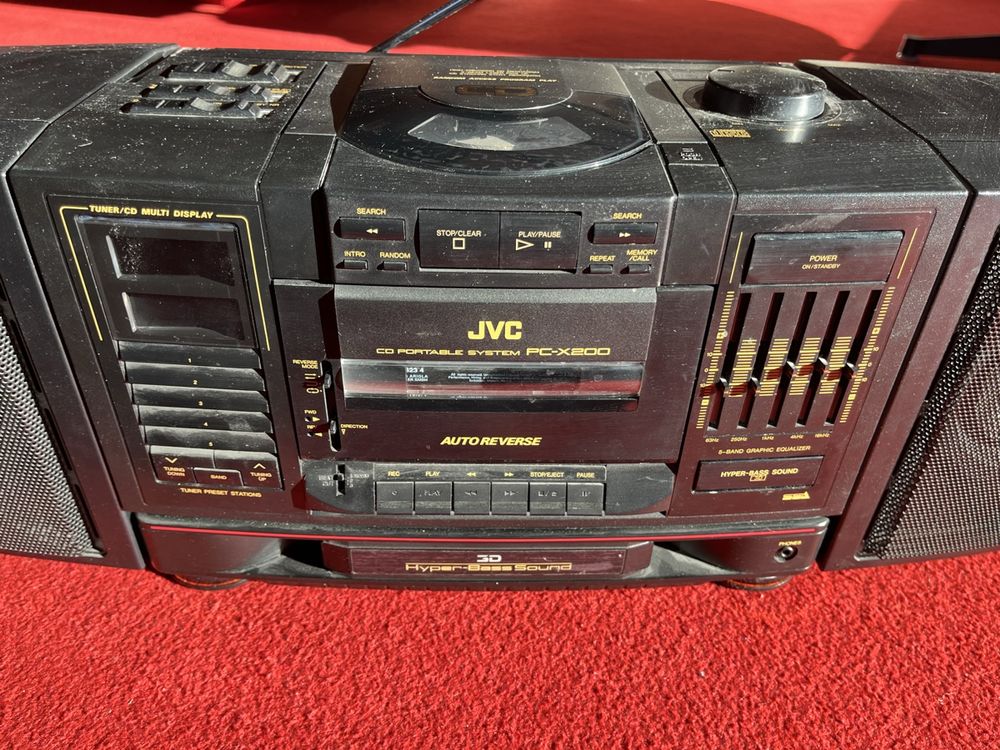 JVC PC-X800 Ghettoblaster, CD, Kassette, Radio Vintage (Gebraucht) in ...