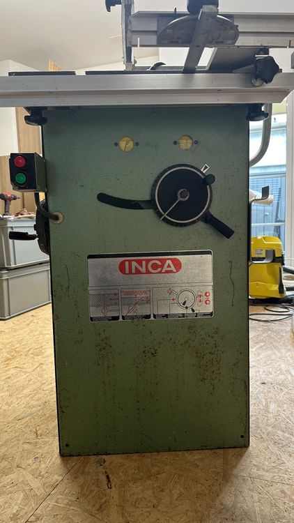 Inca Kreissäge Master 341.037 mit Langlochbohrapparat (Gebraucht) in ...