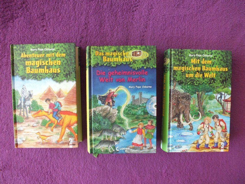 Das magische Baumhaus 3er Bücher Set - 12 Geschichten (Gebraucht) in Müllheim Dorf für CHF 10 ...