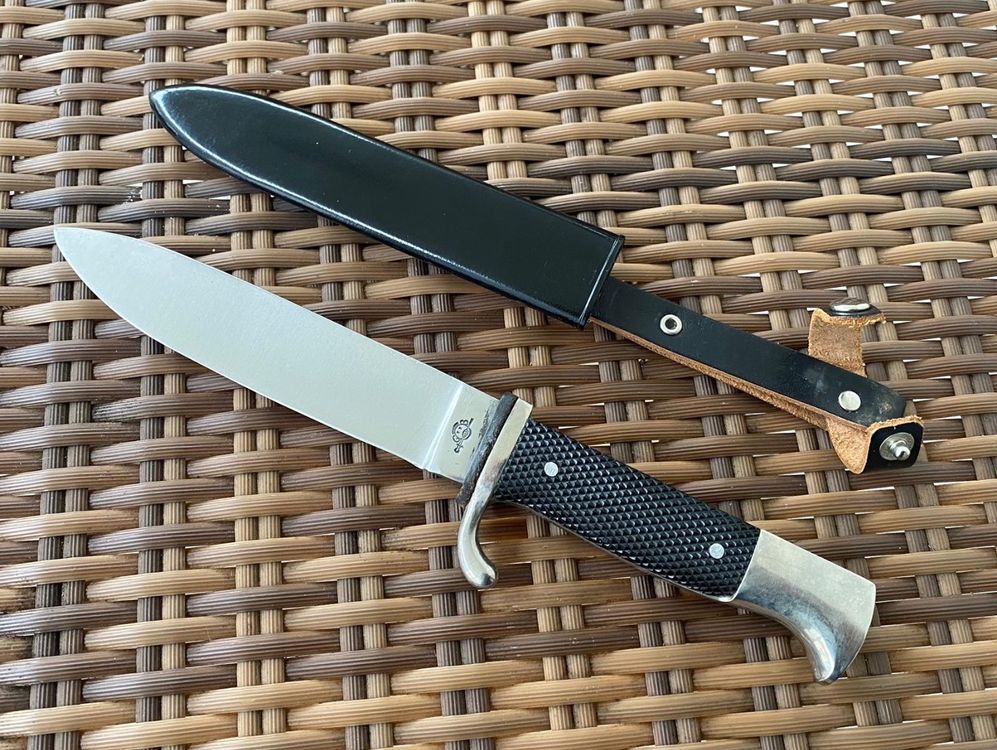 Wunderschönes Jagdmesser Gustav Branner mit Metallscheide (Gebraucht ...