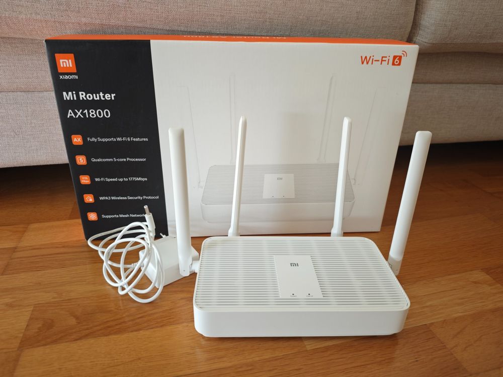 Xiaomi Mi Router AX1800 Wi-Fi 6 Mesh-fähig | Kaufen auf Ricardo