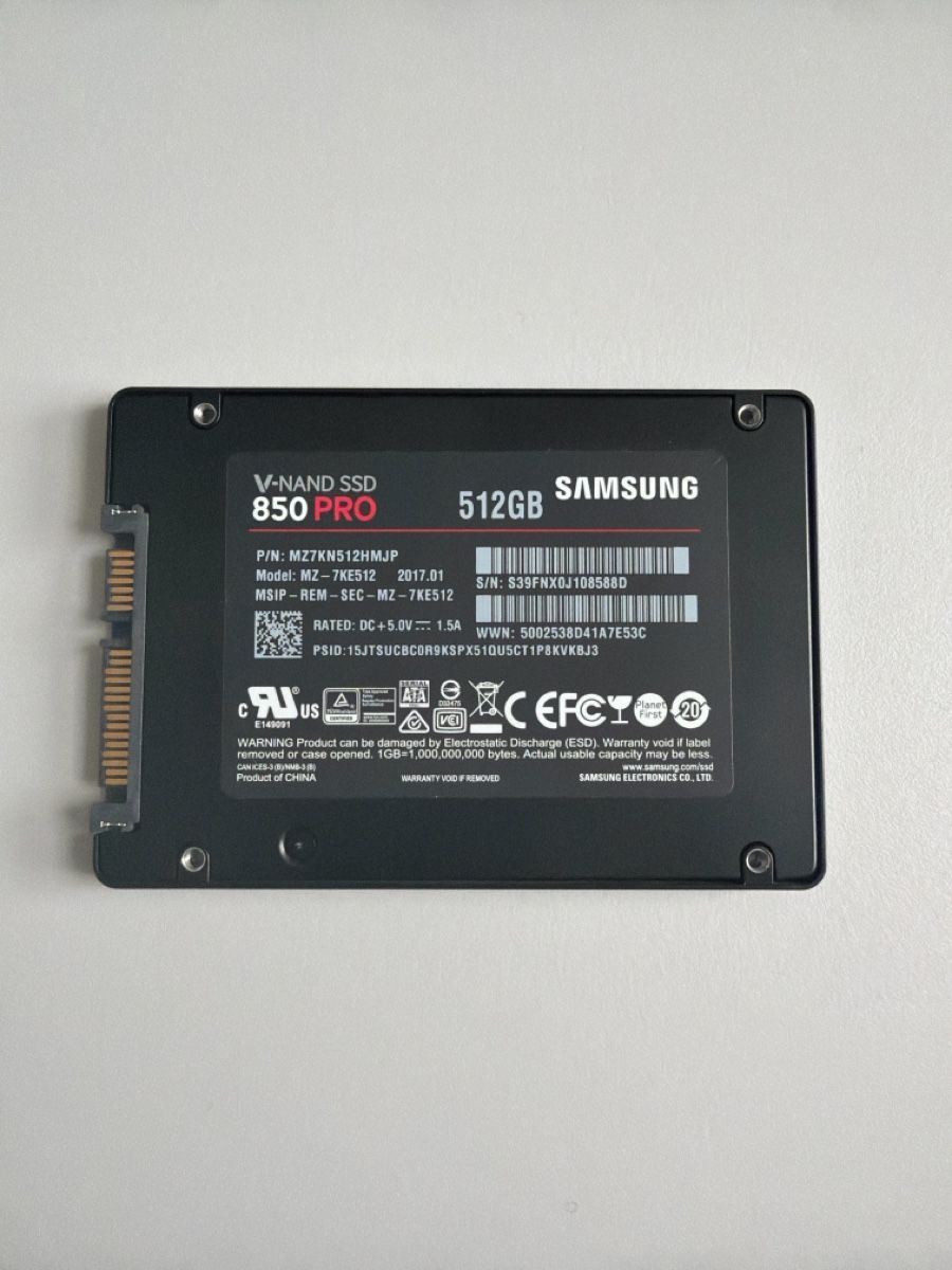 Samsung SSD 850 PRO | 512GB (Gebraucht) in Vevey für CHF 25 – mit ...