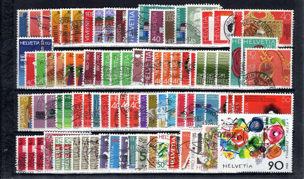 Briefmarken Schweiz Lot 42 (Gebraucht) in Grellingen für CHF 0.8 – mit Lieferung auf Ricardo kaufen