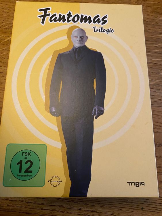 Fantomas Box Trilogie 3 DVDs louis de funes jean marais (Neu (gemäss ...
