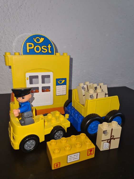 Lego Duplo Post und Einkaufsladen mit viel Zubehör und Auto (Neu ...