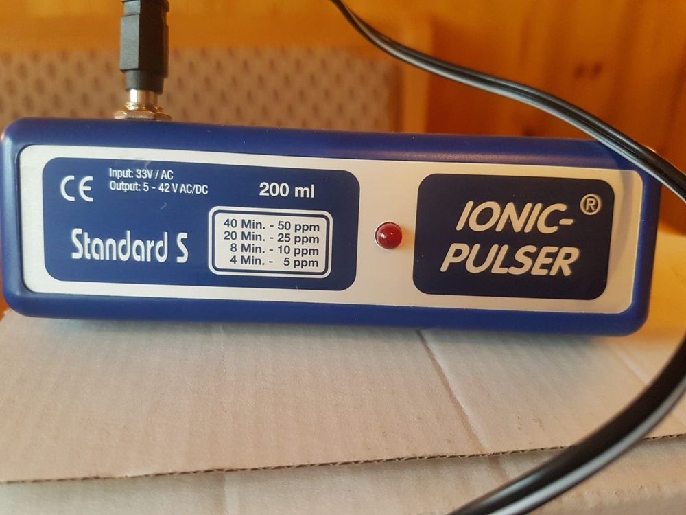 Ionic-Pulser Standard S für Silberwasser (Gebraucht) in Oberwil BL für ...