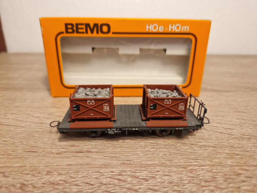 Bemo 2258 Güterwagen H0m (Gebraucht) in St-Aubin-Sauges für CHF 23 – mit Lieferung auf Ricardo ...