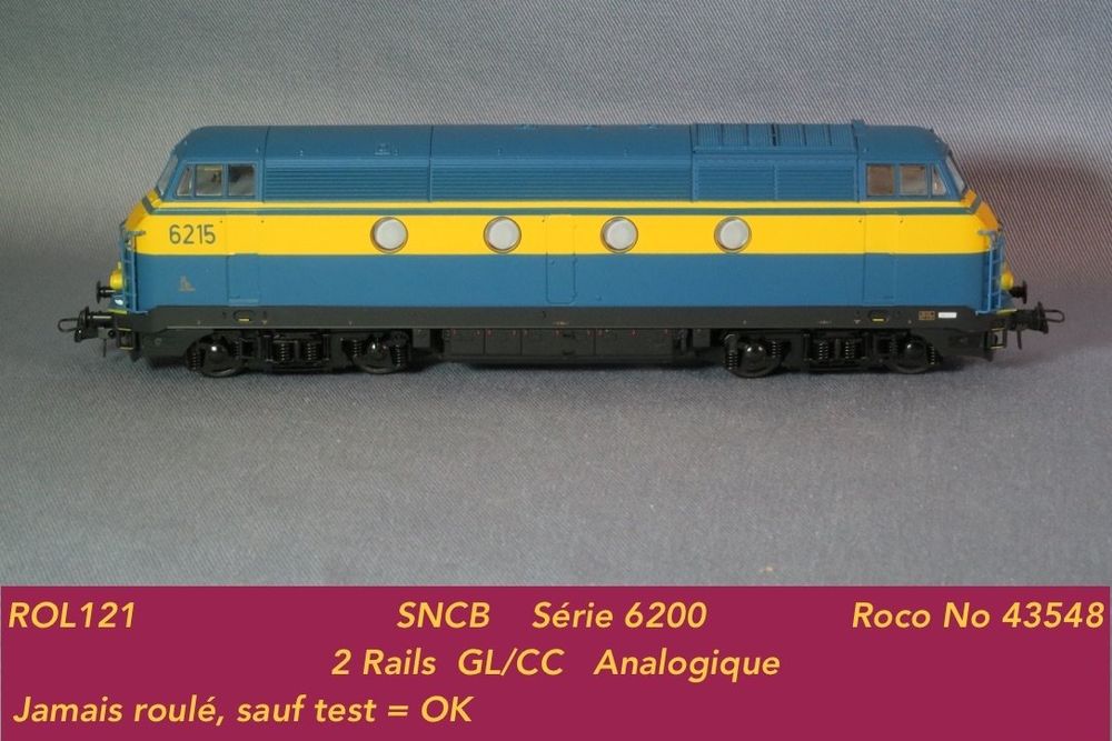 ROL121 SNCB Série 6200 Roco No 43548 | Kaufen auf Ricardo