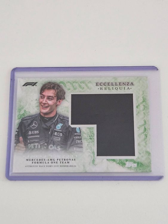 Topps Eccellenza George Russell Mercedes Formel 1 F1 Relic (Neu (gemäss ...
