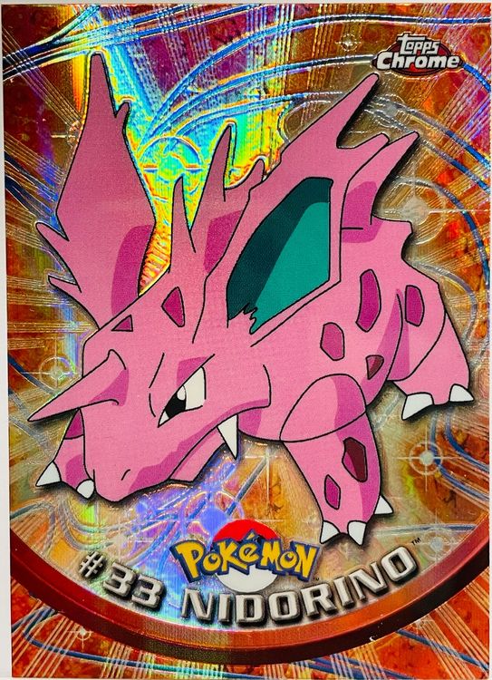 topps - Pokémon - VARIANTE #33 Nidorino, SPECTRA-CHROME (Neu (gemäss Beschreibung)) in Reinach ...