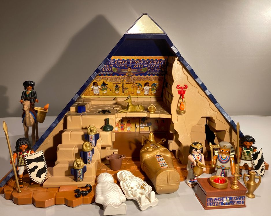 Playmobil History, Pyramide des Pharaos, Grabräuber u. Kamel | Acheter ...