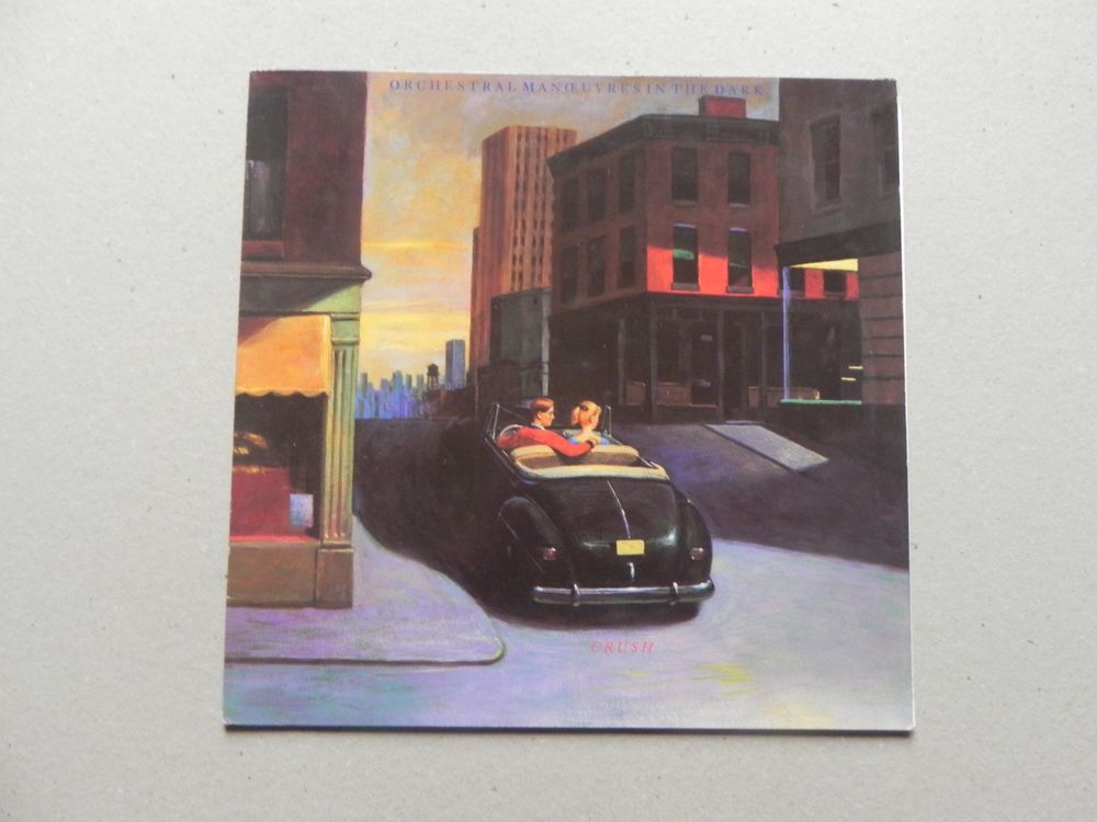 LP brit. New Wave Synth Pop Band OMD 1985 Crush | Acheter sur Ricardo