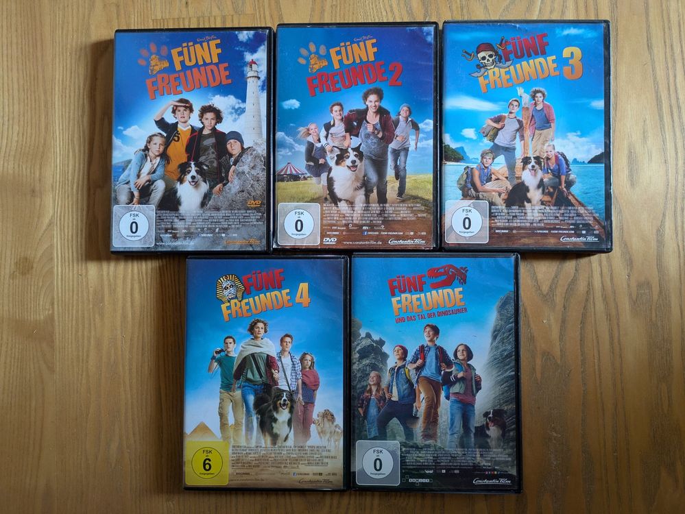 DVD-Sammlung: Fünf Freunde (Teil 1 bis 5) | Kaufen auf Ricardo