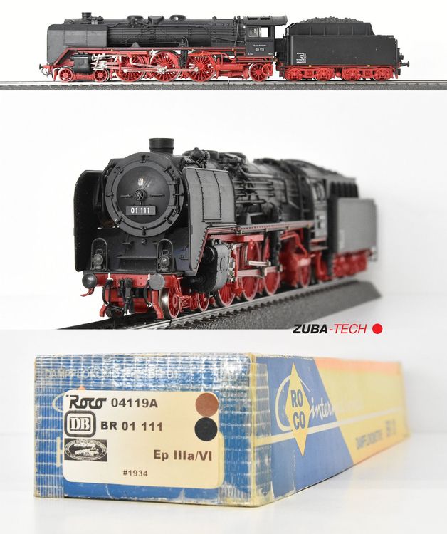 Roco 41194 Dampflok BR 01 DB H0 GS mit OVP (Gebraucht) in St. Gallen für CHF 45 – mit Lieferung ...