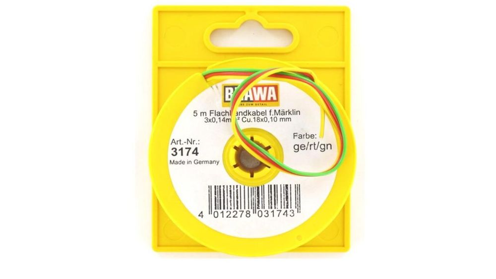 Brawa 3174 Litzen märklin 0.14mm 3x 5m | Kaufen auf Ricardo
