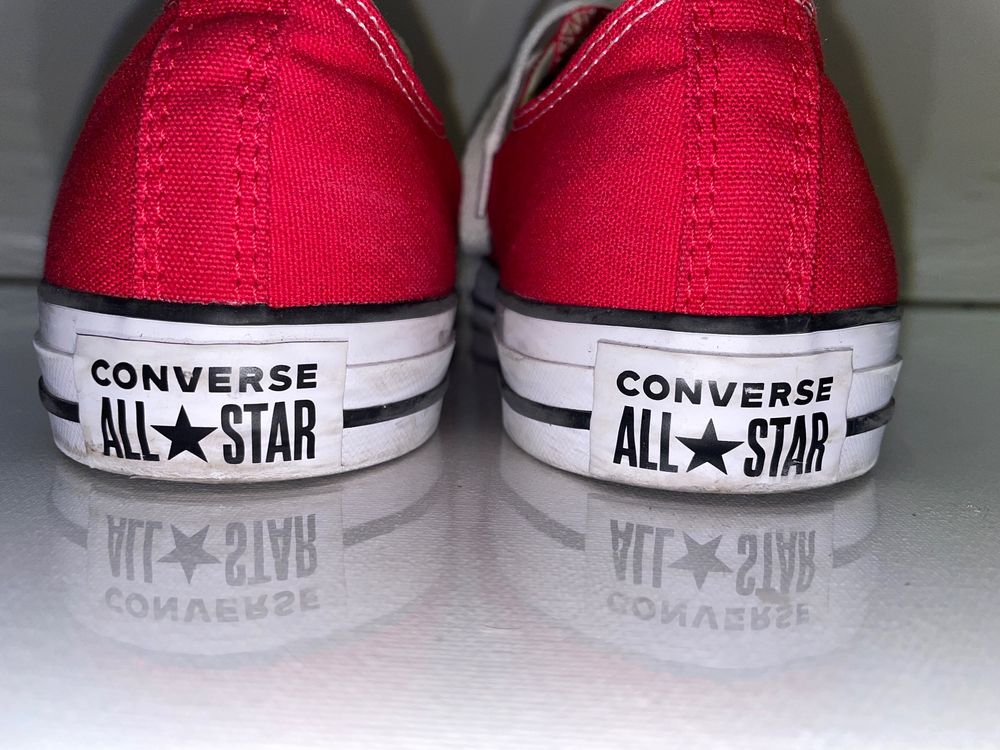 rote Converse 'ALL STAR' in Grösse 43 | Kaufen auf Ricardo