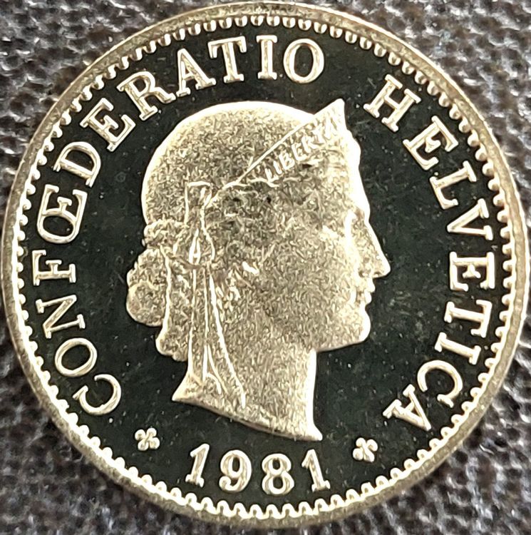 5 Rappen 1981 stgl. (Neu (gemäss Beschreibung)) in Arch für CHF 2 – mit Lieferung auf Ricardo kaufen