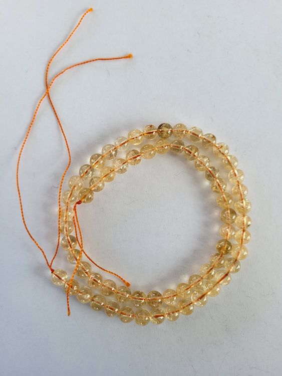 Ein Strang 6 mm Citrin (Neu und originalverpackt) in Knutwil für CHF 12 ...