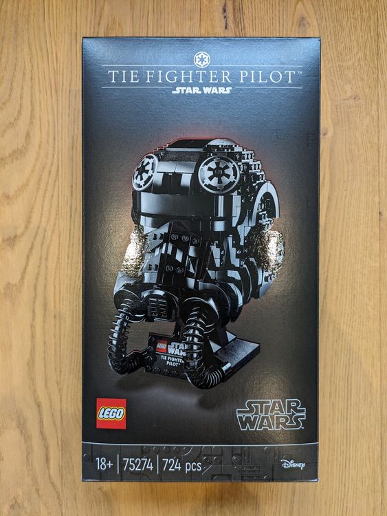 Lego Star Wars 75274 TIE Fighter Pilot Helmet (Neu und originalverpackt ...