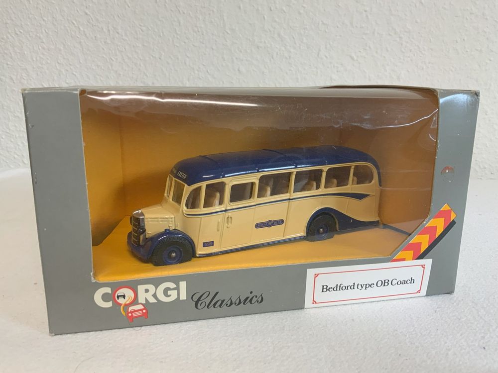 Corgi Classics - Bedford Bus type OB Coach / Royal Blue (Neu und ...