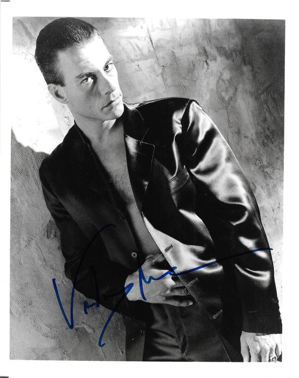 JEAN-CLAUDE VAN DAMME - handsigniert (20 x 25cm) mit COA (Gebraucht) in Stallikon für CHF 9 ...