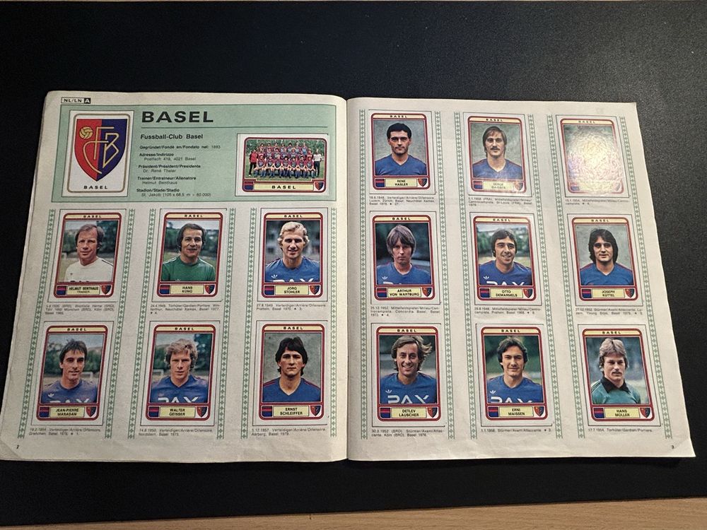 Panini Fussballheft Sticker von SFV-ASF 1980 | Kaufen auf Ricardo
