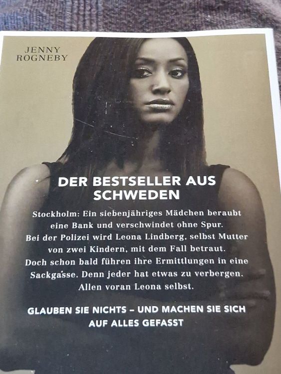 Jenny Rogneby Leona Die Würfel sind gefallen Band 1 Schweden (Gebraucht ...