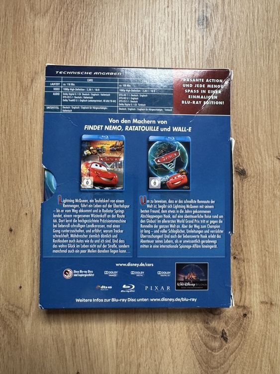 Cars 1 und 2 - 2-Disc Edition Blu-ray (Gebraucht) in Biberist für CHF ...