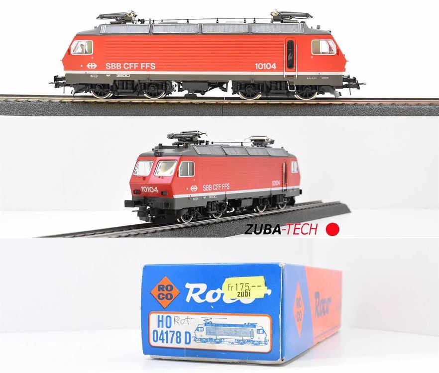 Roco 04178D E-Lok Re 4/4 IV SBB H0 GS OV | Kaufen auf Ricardo