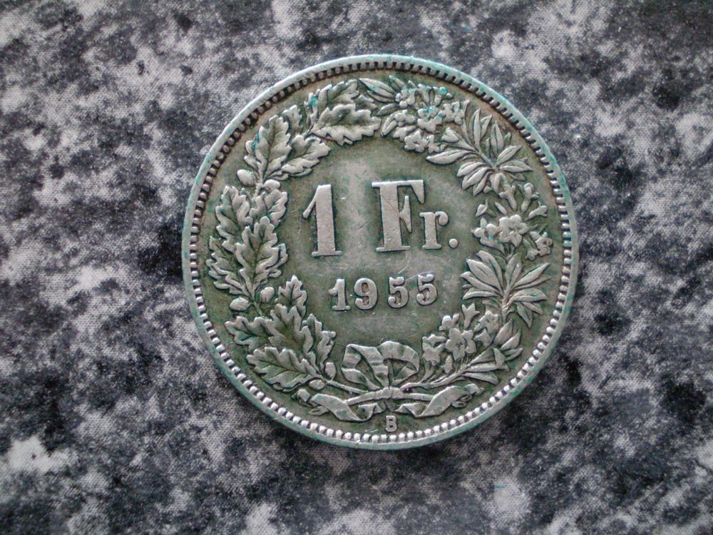 1 Fr. 1955 !!! sehr Rar !!! (Gebraucht) in Dierikon für CHF 20 – mit Lieferung auf Ricardo kaufen