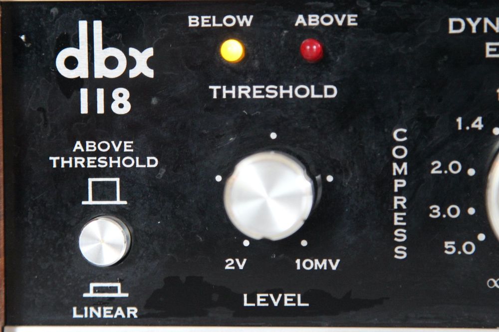 Compressor expander DBX 118 vintage sound | Kaufen auf Ricardo