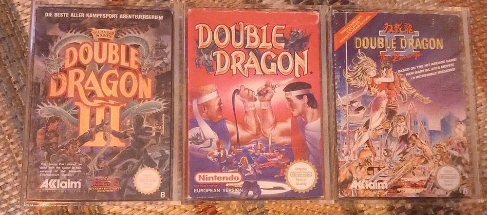 Nintendo NES - Double Dragon Trilogie - Top Zustand! (Neu (gemäss ...