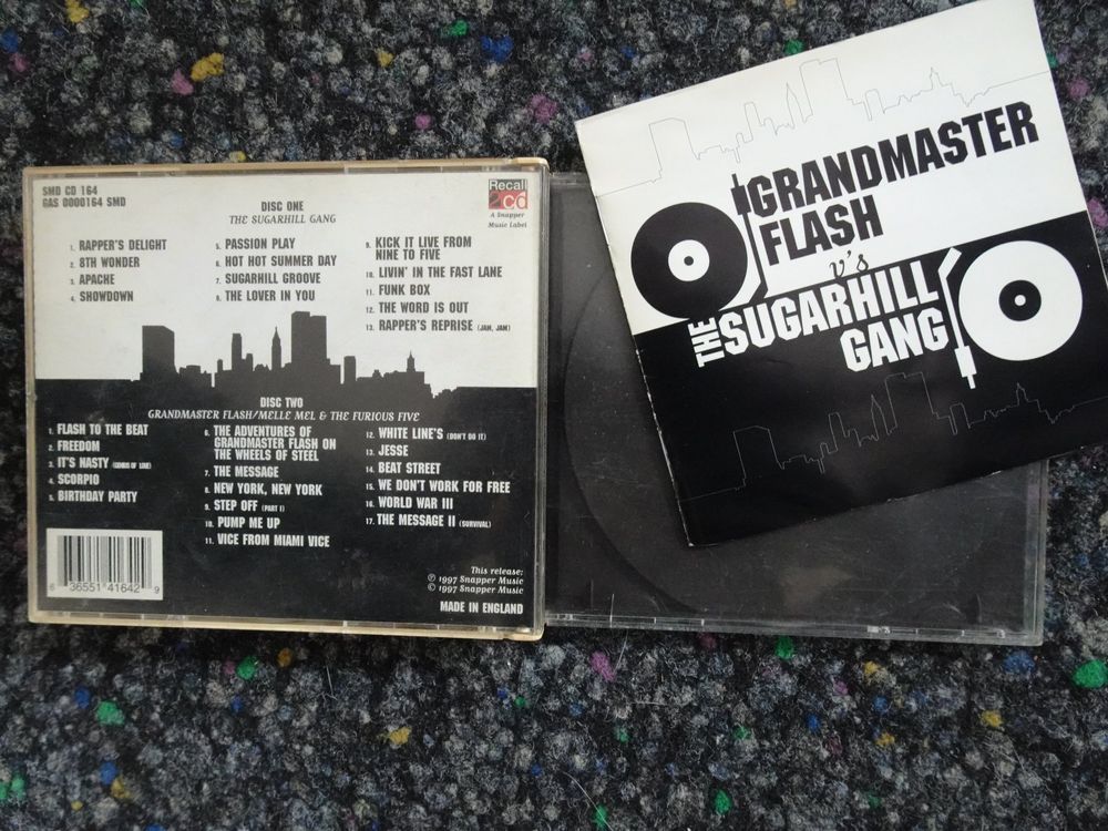 Doppel-CD : Grandmaster flash vs the sugarhill gang | Kaufen auf Ricardo