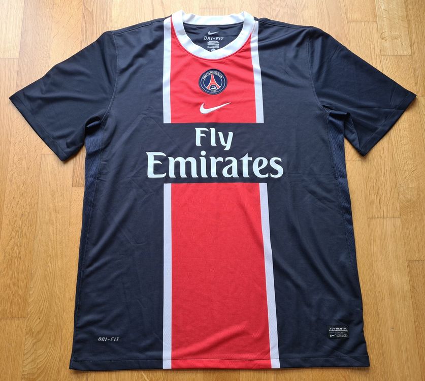Paris Saint-Germain Trikot Grösse XL Fly Emirates PSG (Gebraucht) in ...