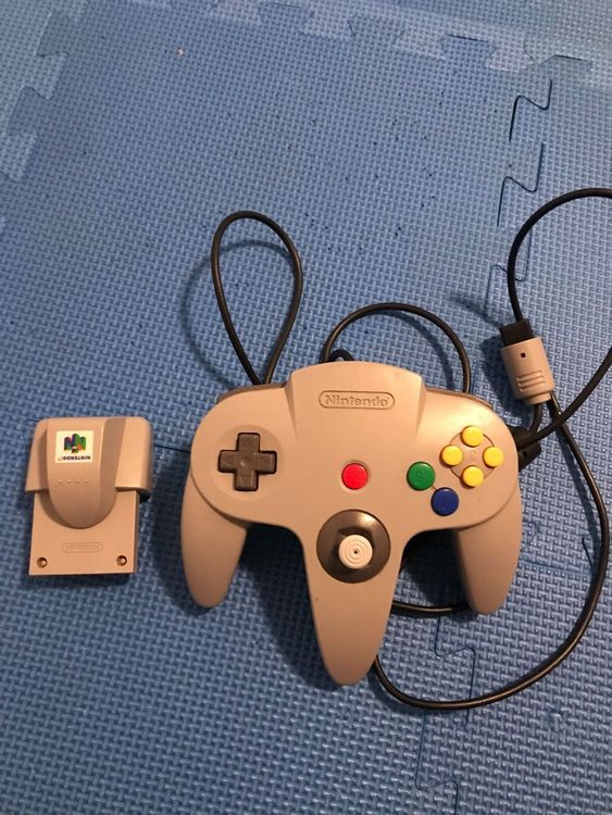 Nintendo 64 Controller mit Rumble Pak | Kaufen auf Ricardo