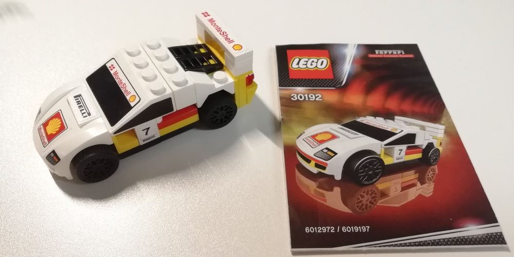 LEGO® Racers, 30192 Ferrari F40 mini, komplett | Kaufen auf Ricardo