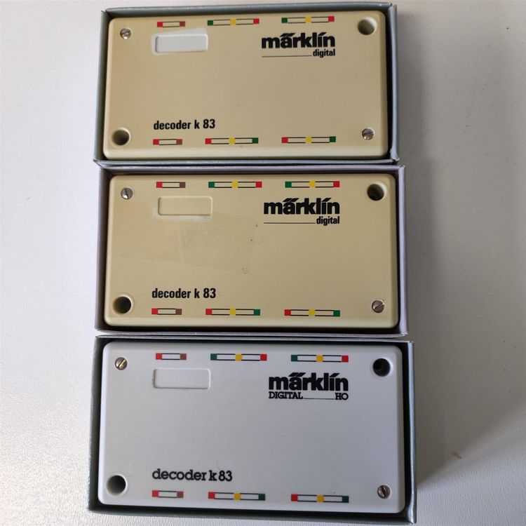 MäRKLIN Digital 3 Stück Decoder K 83 | Kaufen auf Ricardo